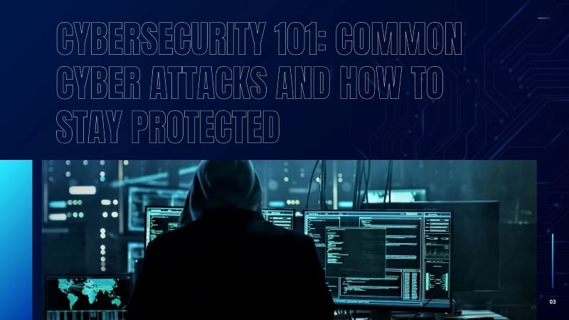 Cybersecurity 101: Common Cyber Attacks and How to Stay Protected ...